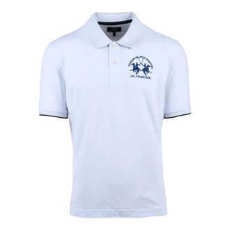 La Martina Homme, Tops, Blanc, Taille: 2XL Polo