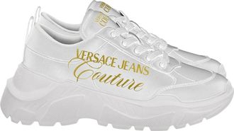 Versace Jeans Couture Femme, Chaussures, Blanc, Taille: 41 EU Baskets