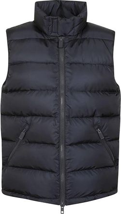Aspesi Homme, Vestes, Bleu, Taille: XL Gilet matelass&eacute;