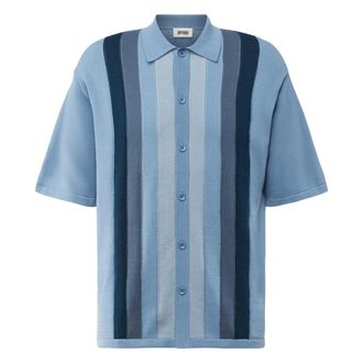 Drykorn Dantte 10 Strickhemd - Homme - Chemises - Multicolore - Taille: L