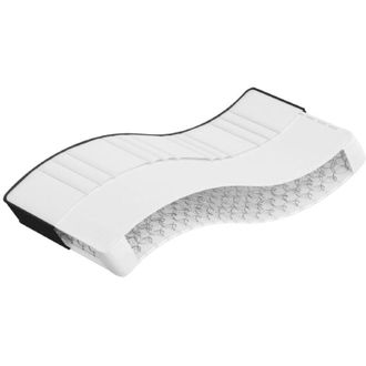 vidaXL Matelas à ressorts bonnell moyen 70x200 cm Vidaxl