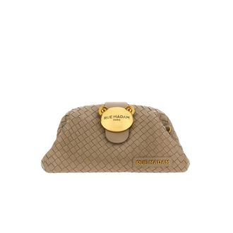 Rue Madam Clutches - Femme - Sacs - Beige - Taille: ONE Size