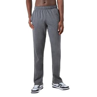 Champion Pantalon de jogging l ger en coton pour homme, 78,7 91,4 cm (grand et grand), Granite Heather C Patch Logo, 4XL grand