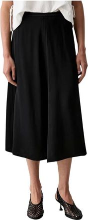 Marc O'Polo Femme, Jupes, Noir, Taille: 42 FR Midi Skirts
