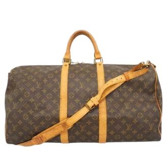 Louis Vuitton unisex, Pre-owned, Brun, Taille: ONE Size Pre-owned Keepall 60 Boston Bag