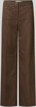 Christian Berg Wide Leg Pants mit aufgesetzten Eingrifftaschen