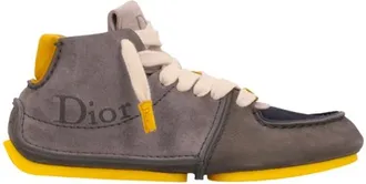 Dior Homme, Chaussures, Gris, Taille: 44 EU Roadie Lace-Up Boot