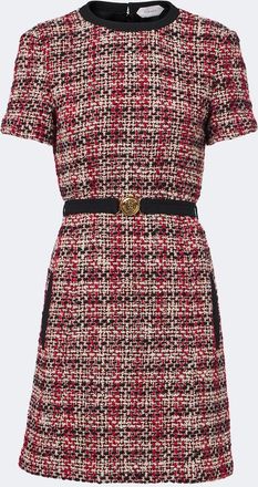 Versace Minikleid Medusa aus Tweed