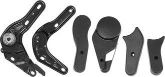 SOLUSTRE 6 Stück Gaming Stuhl Versteller Kunststoff Winkelregler Zubehör Für Mehrfache Sitzwinkel 180° Verstellung Ersatz Für Beschädigte Stuhlverstellung