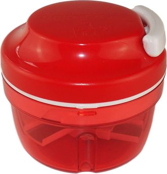 Tupperware Turbo-Chef Zwiebelschneider Chef Speedy Boy rot 10124