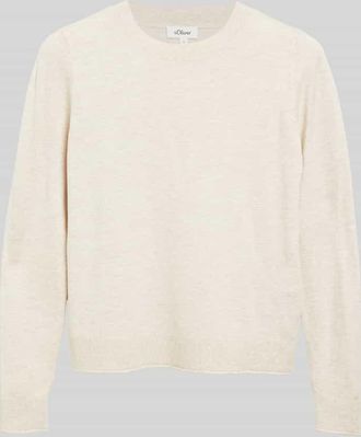 s.Oliver Red Label Slim Fit Pullover aus Viskose-Mix