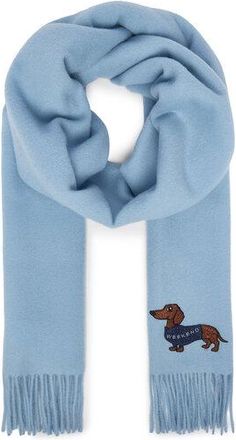 Max Mara Schal Fascia 2615541034 Himmelblau