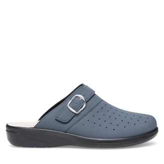 Clara Barson Pantoletten Clara Barson WS010904-01 Dunkelblau