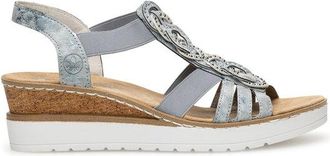 Rieker Sandalen V38H8-12 Blau