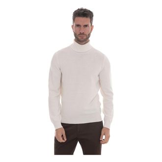 Gran Sasso Rollkragenpullover - - Knitwear - Herren - Wei&szlig; - 3XL