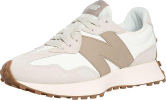 New Balance 327 Leder-Sneaker, Grau