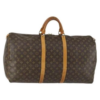 Louis Vuitton Sac Week-end en Toile Pre-owned - Femme - Pre-owned - Brun - Taille: ONE Size
