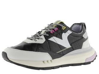 Victoria 1985 Basket Wing Evo Nylon M&eacute;tallis&eacute; & Pi&egrave;ces en Cro&ucirc;te De Cuir & Logo R&eacute;tro 8811101 pour Femme Negro 37