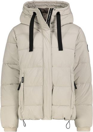Sublevel Steppjacke Damen mit Kapuze gefütterte Winter Jacke