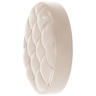 Angoily Rundes Pu Sitzkissen f&uuml;r Barhocker Gepolstertes Hockersitzpolster aus Schaumstoff Runder Ersatzsitz f&uuml;r Kantinen B&uuml;ro und Restaurantst&uuml;hle