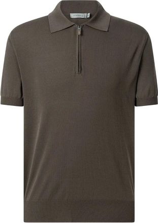 Canali Homme, Tops, Brun, Taille: 3XL Polo