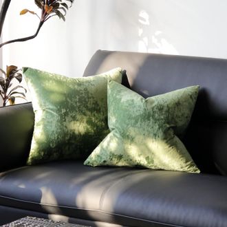 Generic Kissenbezug 50x50 Herbst 2er Set Pl&uuml;sch-Kissenbez&uuml;ge, Dekorative Couch-Kissenbez&uuml;ge - OekoTex Zertifiziert, Kuscheliger Bezug F&uuml;r Dekokissen Und Sofak