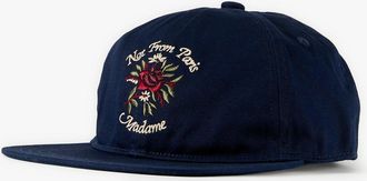 Dr&ocirc;le de Monsieur Casquette brod&eacute;e en coton