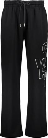 Off-white Jogginghose mit Logo-Print - Schwarz