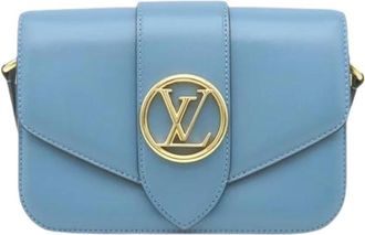 Louis Vuitton Pre-owned Pont 9 MM - Femme - Pre-owned - Bleu - Taille: ONE Size