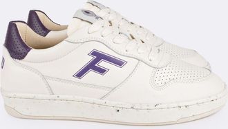 Faguo Baskets &eacute;cru & violet