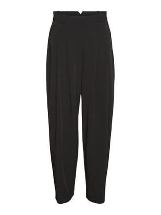 Vero Moda Vmisabelle Hw Pants VMA Noos Pantalons, Noir, 36 Femme