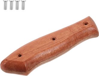 Cabilock 2 St&uuml;ck Ersatz holzgriff f&uuml;r K&uuml;chenmesser Ergonomischer Griff f&uuml;r Cutter Komfortabel Rutschfest Praktische Messergriff Zubeh&ouml;r f&uuml;r Einfache Handhabung