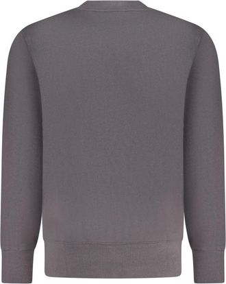 Calvin Klein Logo Cotton Sweatshirt - Black