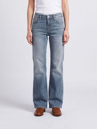 7 For All Mankind Low Flare Jeans mit mittlerer Leibh&ouml;he und Schlag