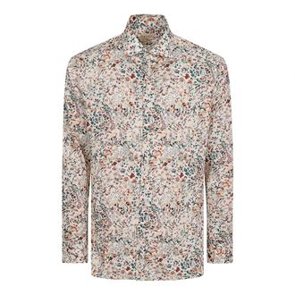 Xacus Stampa Liberty Fiori Shirt - - Shirts - Herren - Mehrfarbig - L