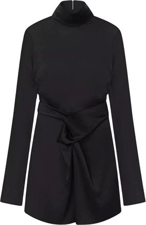 Nanushka Femme, Robes, Noir, Taille: 40 FR Charon Mini Dress