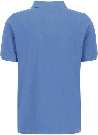 Fynch-Hatton Poloshirt Poloshirt Piqu&ecirc; aus Baumwolle mit Brusttasche Hellblau