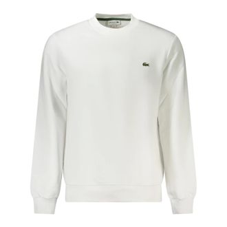Lacoste Homme, Sweatshirts et sweats &agrave; capuche, Blanc, Taille: 2XL SweaT-shirt &agrave; manches longues