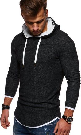 Behype. Kapuzensweatshirt LAYER im trendigen Layer-Look