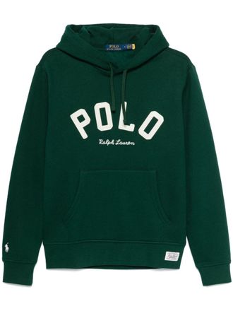 Polo Ralph Lauren hoodie &agrave; logo brod&eacute; - Vert