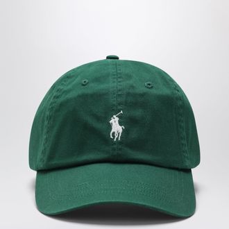 Polo Ralph Lauren Gr&uuml;ne Baseballkappe mit Logo