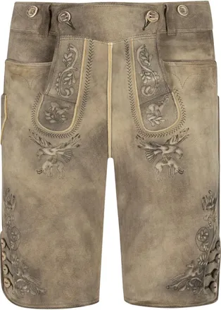 Meindl Traditionelle Lederhose Hohenwerfen aus Ziegenleder in