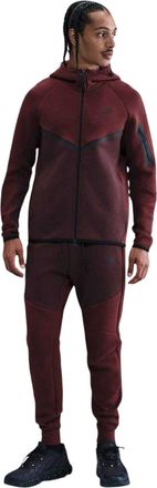 Nike Tech Jogginghosen f&uuml;r Herren (Rot/Schwarz)