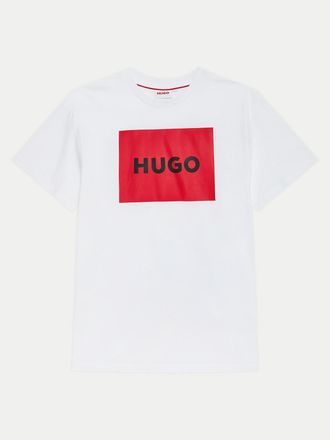 HUGO BOSS Hugo T-Shirt G00144 D Wei&szlig; Regular Fit