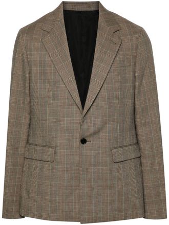 AllSaints blazer Maffrett &agrave; petits carreaux - Tons neutres