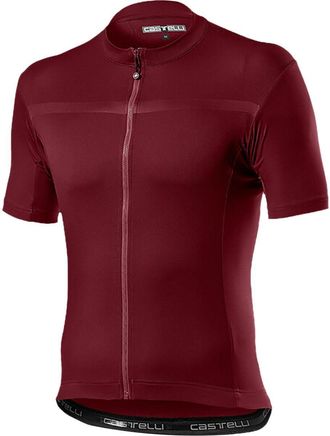 Castelli Herren CLASSIFICA Jersey T-Shirt, Bordeaux, XS