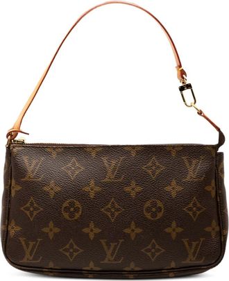 Louis Vuitton 2000 Monogram Pochette Accessoires shoulder bag - Marron