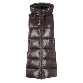 Save The Duck Femme, Vestes, Brun, Taille: 38 FR Gilet Iria