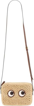Anya Hindmarch Womens Shoulder Bag Eyes Beige