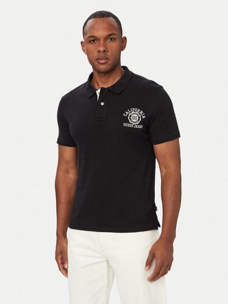 Guess Poloshirt M6YP05 K3978 Schwarz Regular Fit